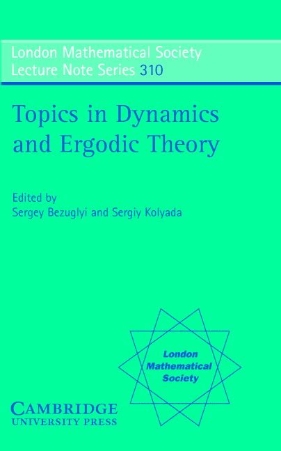 Topics In Dynamics And Ergodic Theory