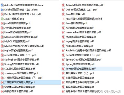 java面试宝典pdf整理 csdn博客