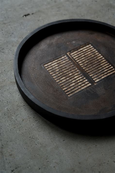 Ceramic Plate Binary Code On Behance