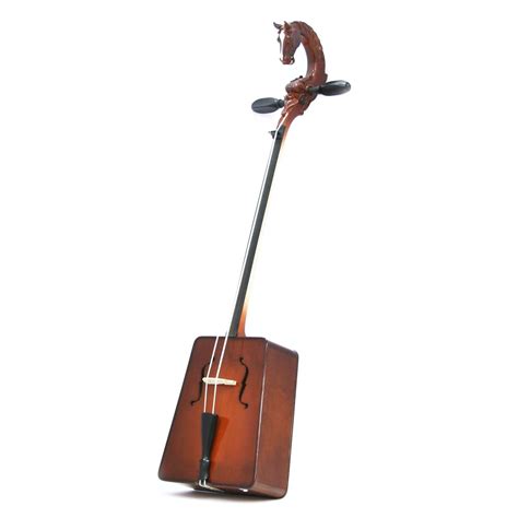 Morin Khuur Horsehead Fiddle Professional Egshiglen Brand Mongolianz