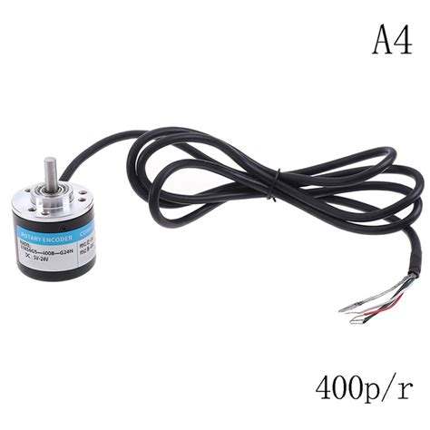qiya dc5 24v incremental optical rotary encoder solid shaft 3‑phase