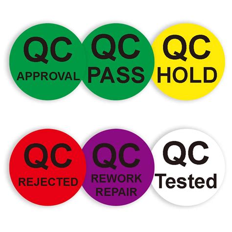 Qc Passed Sticker Labels Online Website Th