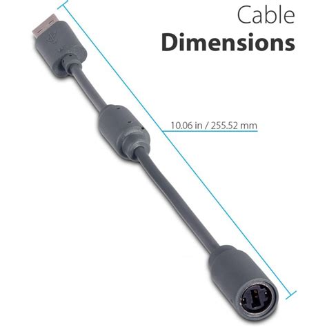 Replacement Dongle Usb Breakaway Cable For Xbox 360 Wired Controllers