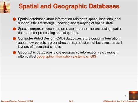 Ppt Spatial Data Indexing And Queries In Geographic Databases
