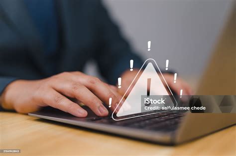 System Warning Hacked Alert Cyberattack On Computer Network Cybersecurity Vulnerability Data