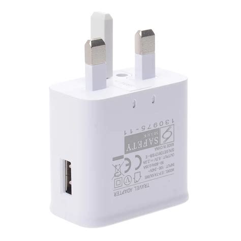 Pcs Fast Charger V A Uk Plug Wall Charger For Samsung Galaxy Note Uk Charger In Mobile