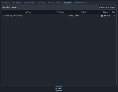 Documentation Planetary Processing