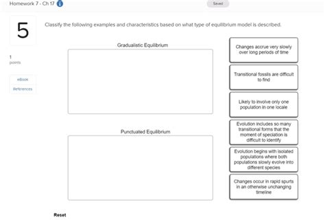 Solved Classify The Following Examples And Characteristics