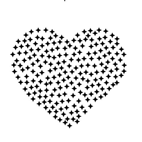 Heart Shape Clipart Shapes And Lines Artistic Elements Creative Graphics Abstract Shapes