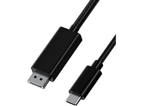 Rolio Usb C Naar Displayport Usb C Kabel 2 M Zwart Mediamarkt