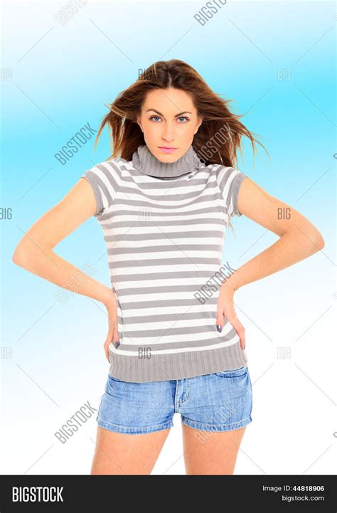 Young Sexy Woman Jeans Image And Photo Free Trial Bigstock