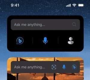 Microsoft Releases A New Bing Chat Widget For IOS Devices BigTechWire