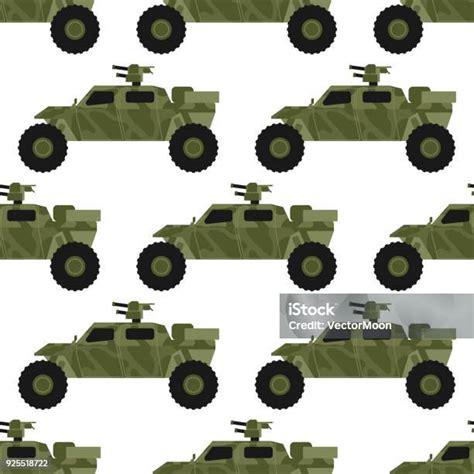 군사 수송 기술 육군 전쟁 탱크 산업 기술 갑옷 시스템 기갑 인사 위장 원활한 패턴 배경 벡터 일러스트 레이 션 고전갑옷에 대한 스톡 벡터 아트 및 기타 이미지 Istock