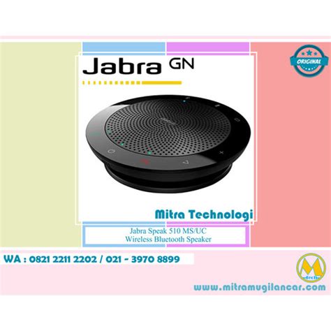 Jual Jabra Speak Ms Uc Wireless Bluetooth Speaker Jabra Ms Kota Bekasi Mitra