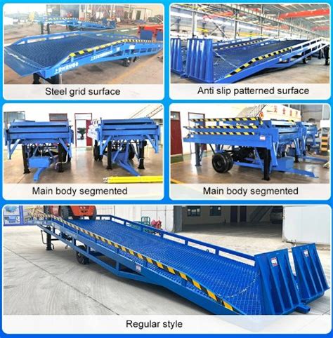 Lansheng Loading Dock Ramp Forklift Dock Ramp Loading Ramp Dock Ramp