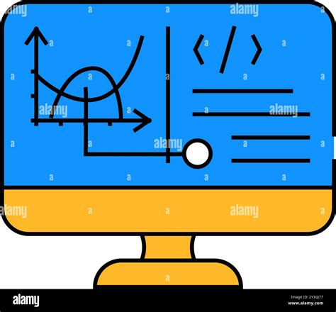 Programming Software Data Science Icon Color Illustration Stock Vector Image And Art Alamy