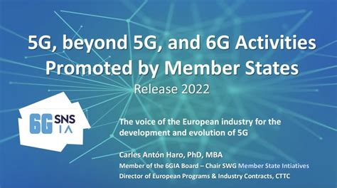6g Smart Networks And Services Industry Association On Linkedin Member State Initiatives B5g 6g