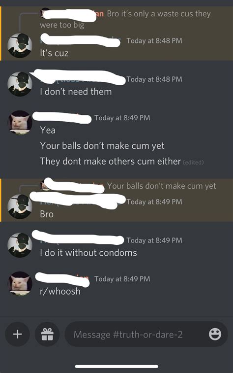 Cat Meme Guy Is Me The Other Dude Said He Dosent Use Condoms Rwhoosh