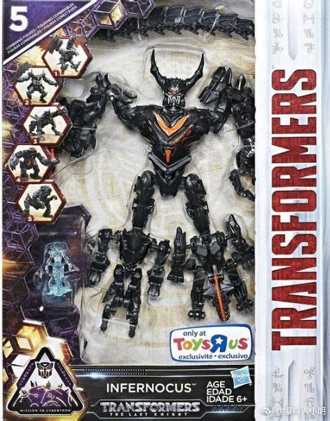 In Package Image Of Transformers The Last Knight Mission To Cybertron Infernocus Transformers