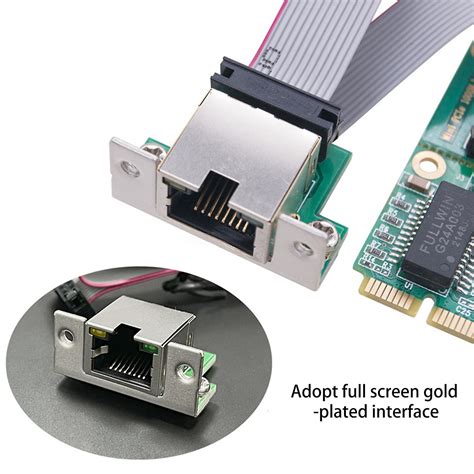 Gigabit Network Card Rtl8111f Rj45 Network Card Mini Pcie Lan Ethernet Adapter Fruugo It