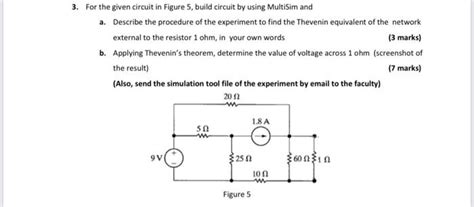 Build The Circuit Shown In Figure Using MultiSim Chegg