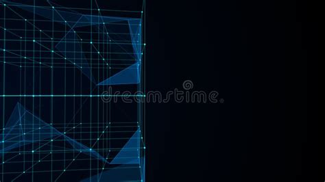 Wireframe Cubes From Different Sides Vector Abstract Geometric 3d Objects Stock Vector