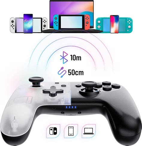 Nintendo Switchios Oniverse Wireless Bluetooth Controller White Star