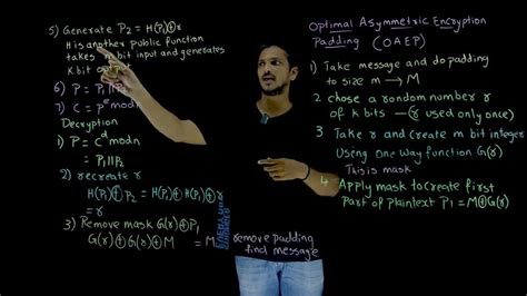 optimal asymmetric encryption padding oaep lesson 62 cryptography