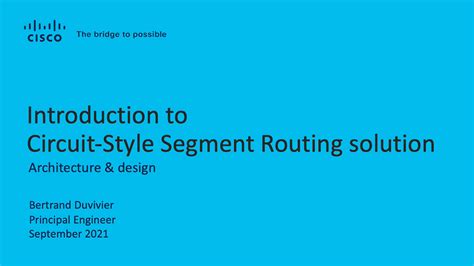 Segment Routing News
