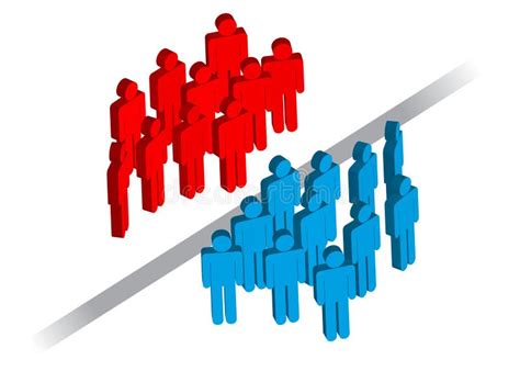 Team Groups Signs People Teamwork Stock Illustration Illustration Of