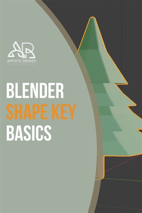 blender shape key basics guide blender blender tutorial 3d modeling