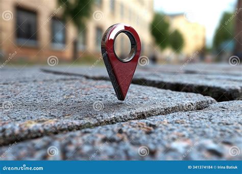 Directional Guide Gps Navigation Pointer Symbol On Display Precise Location Tracking