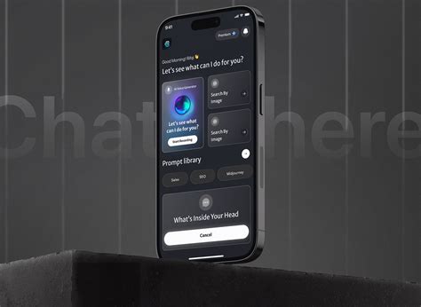 Ai Assistant Chatbot Mobile App App Design Behance