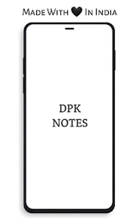 Dpknotes Simple Notepad App для Android — Скачать