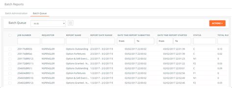 Using Batch Reporting
