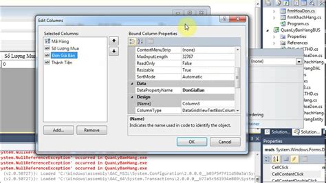 Hướng Dẫn Lập Trình C Và Sql Server Bài 8code Hóa đơn Youtube