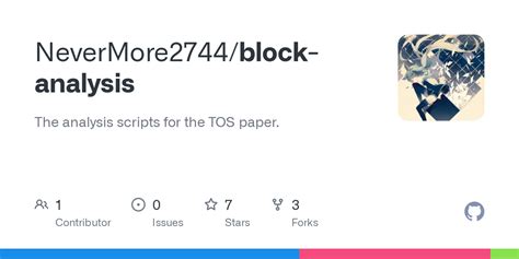 Block Analysisetctctraces At Master · Nevermore2744block Analysis