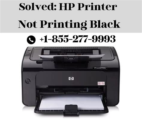 Solve Hp Printer Not Printing Black With Easy Steps Science Technology Nigeria