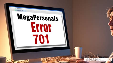 How To Fix MegaPersonals Error 701 A Step By Step Guide