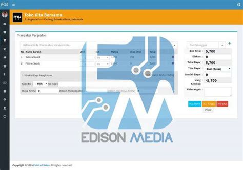 Jual Source Code Program Aplikasi Kasir Berbasis Web Di Seller P Store Net Gandukepuh Kab