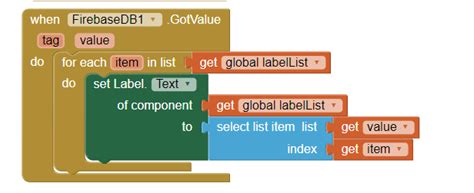 Setting Labels Using Loop Any Label Mit App Inventor Help Mit App Inventor Community