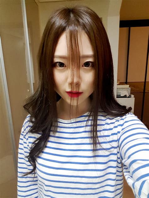3년 만에 셀프 시스루 뱅 앞머리 자르기 네이버 블로그