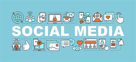Informational Social Influence Word Concepts Blue Banner Template