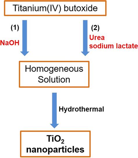 Hydrothermal Synthesis Of Tio2 Nanoparticles Download Scientific Diagram