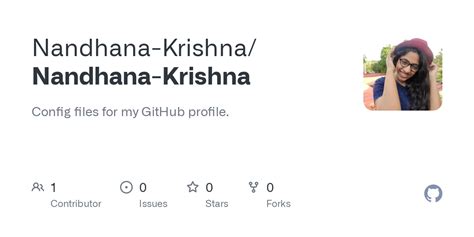 Github Nandhana Krishnanandhana Krishna Config Files For My Github