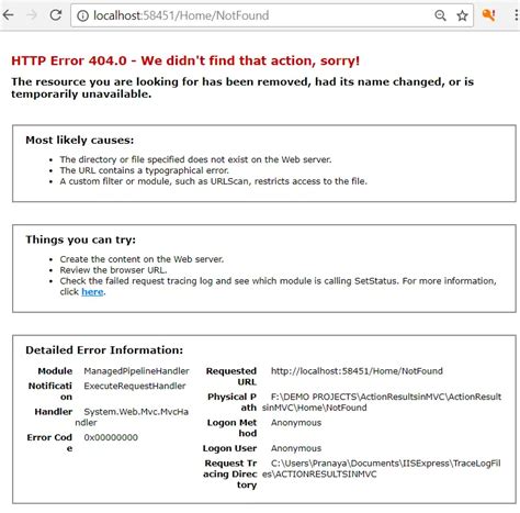 Status Result In Mvc Application Dot Net Tutorials