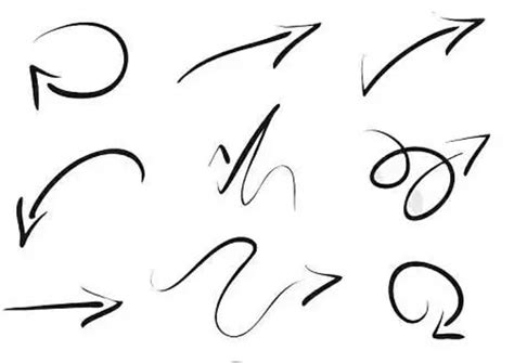 how to correctly calculate the curve parameters of arrows questions