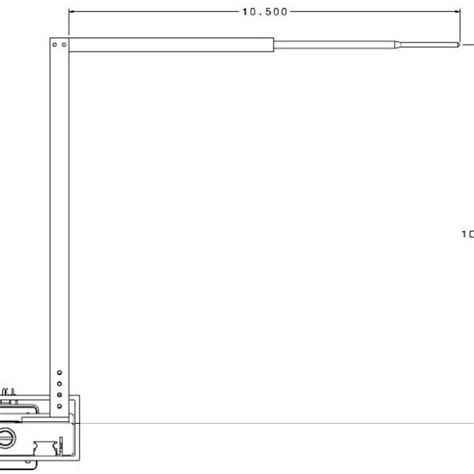 Detail Of Hole Probe Offset From Horizontal Traverse Download Scientific Diagram