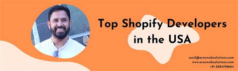 top shopify developers in the usa — aron web solutions by aron web