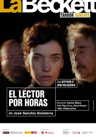 El Lector Por Horas Teatro Barcelona